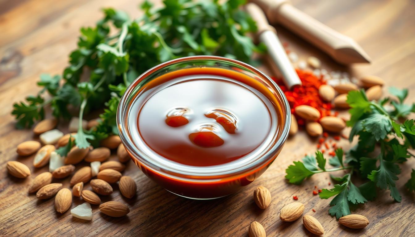 Chopped Almonds and Asian Sauce Recipe: Dominate Sauce-Making