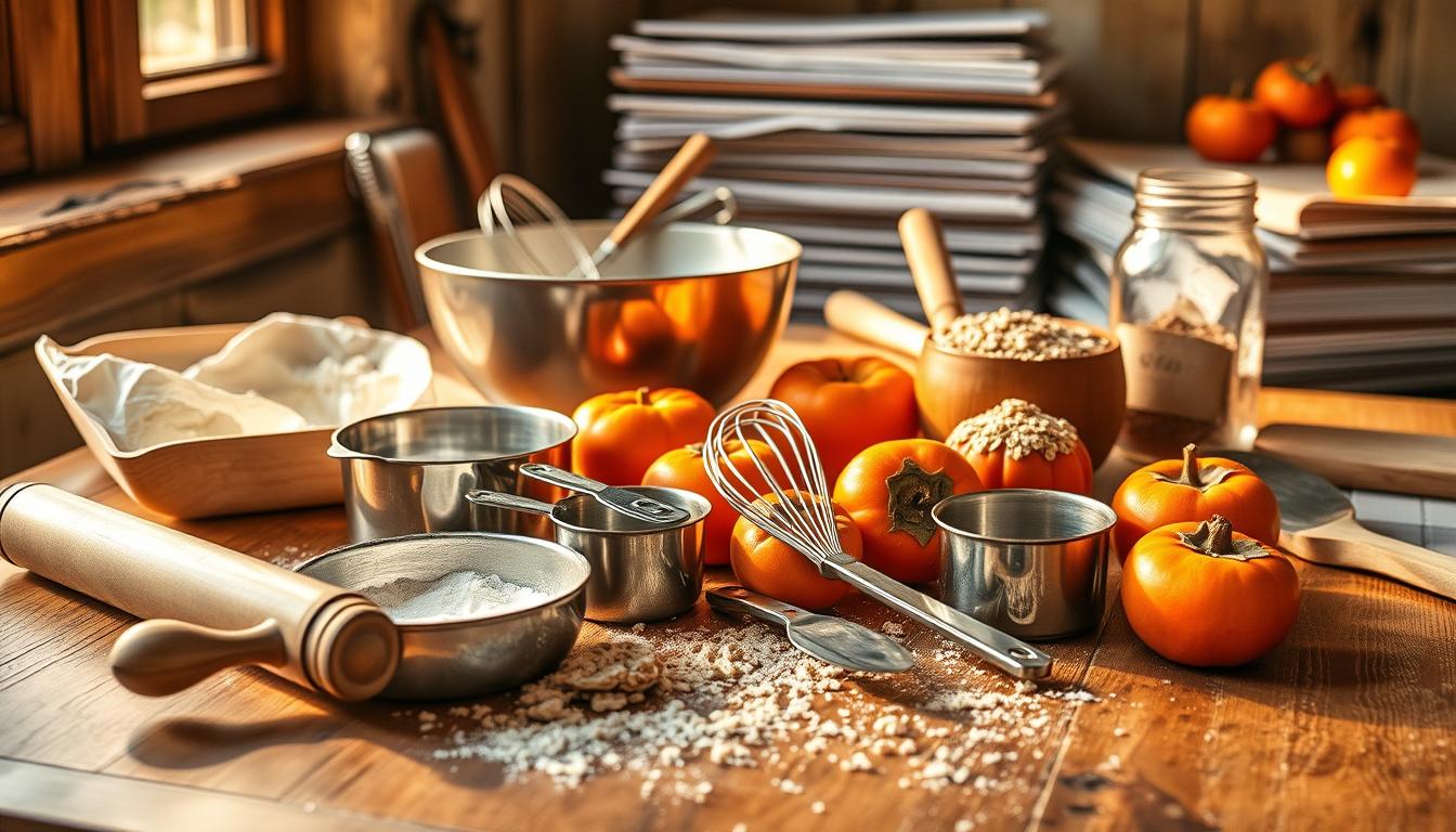 Magical Persimmon Bars with Oatmeal Topping Recipe for Cozy Fall Mornings